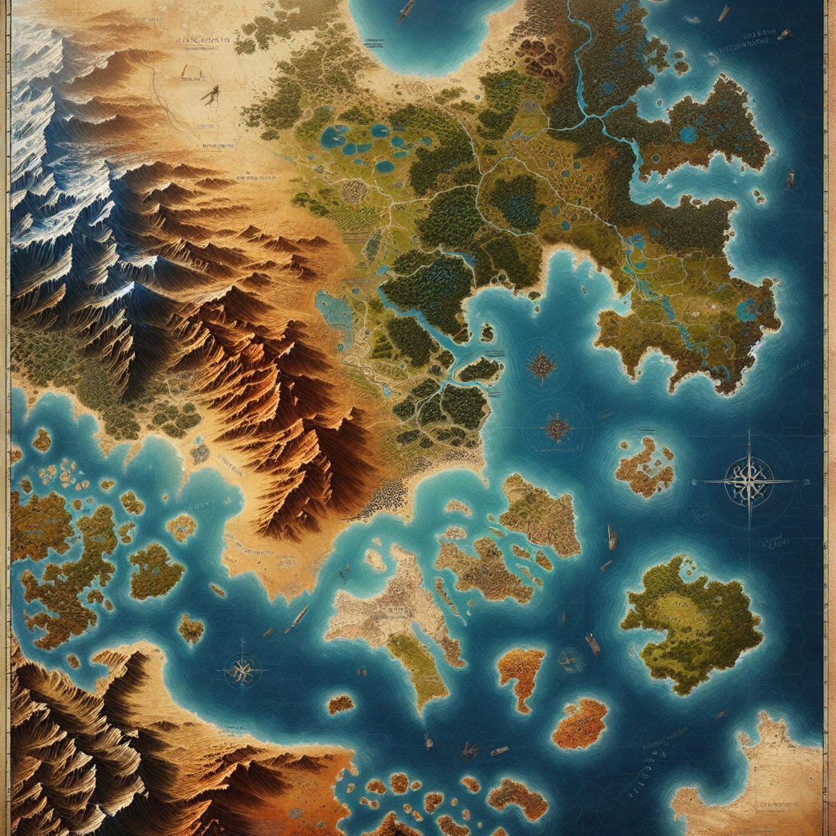 Best Biome Map Illustration Generator | Vondy