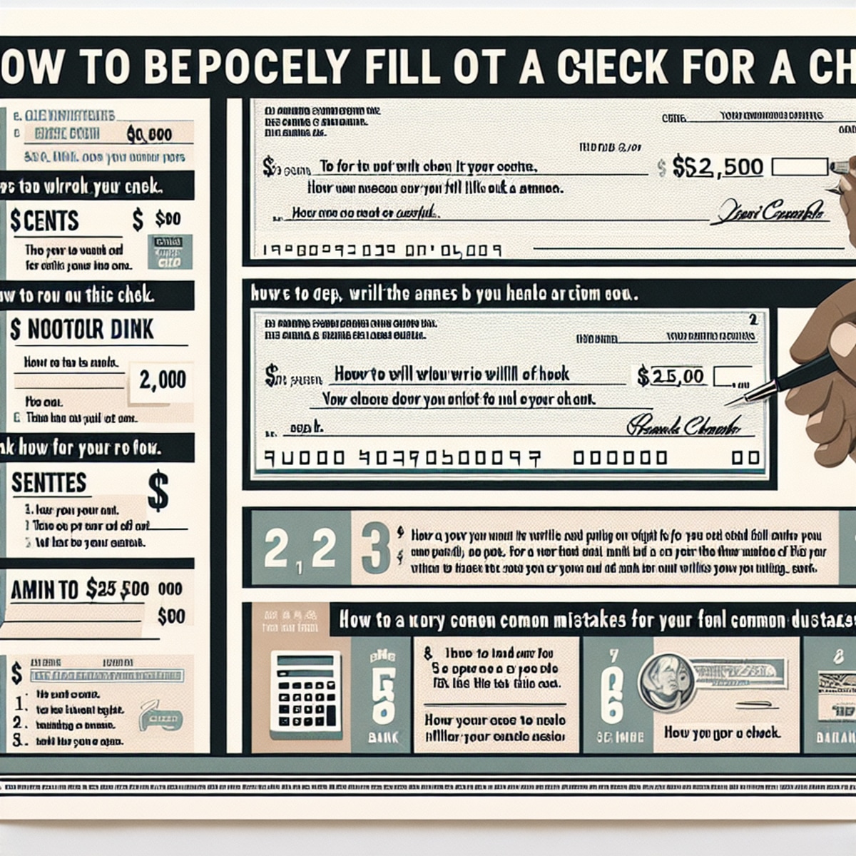 How To Write A Check For 70 Dollars | Vondy