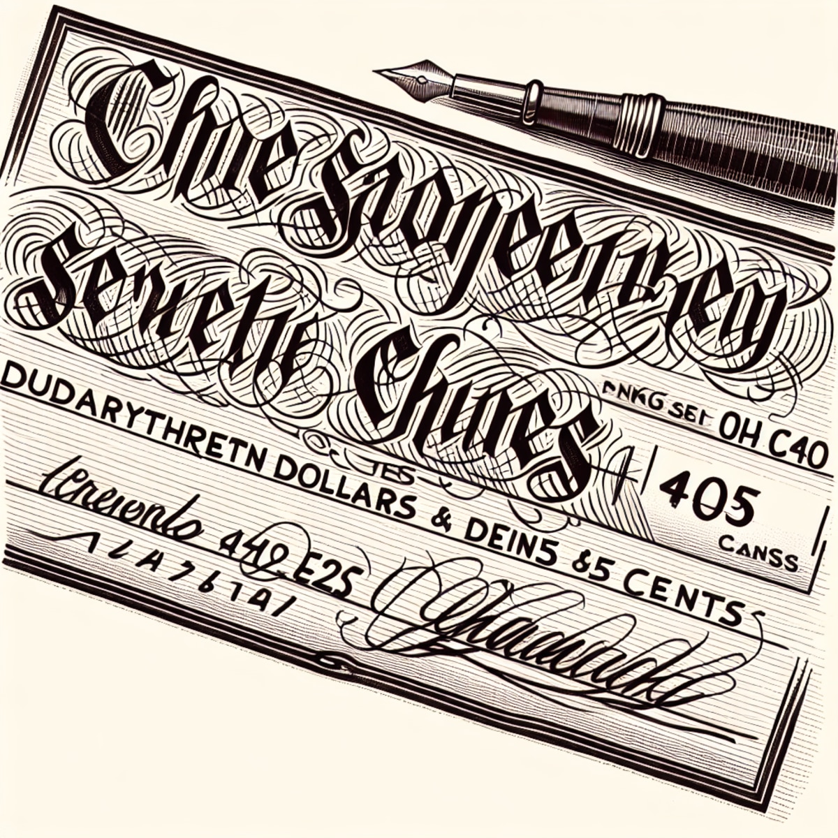 How To Write A Check For 400 Dollars | Vondy