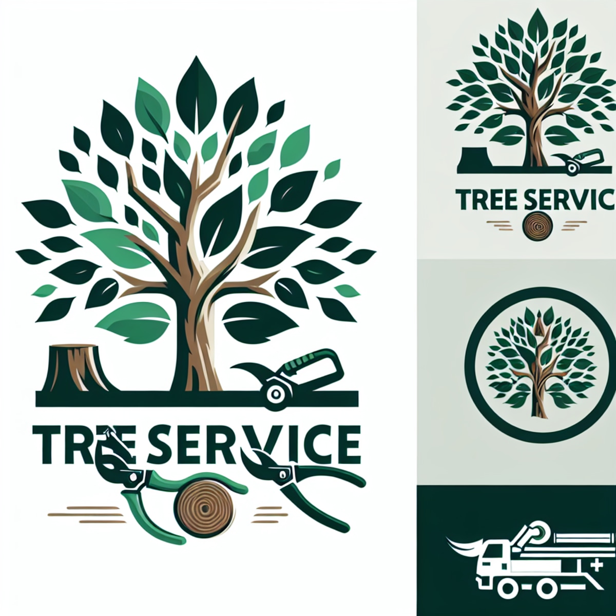Best Tree Cutting Tree Service Logo Ideas | Vondy