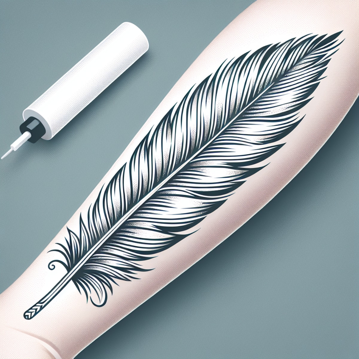 Best Blackwork Feather Tattoo Generator | Vondy