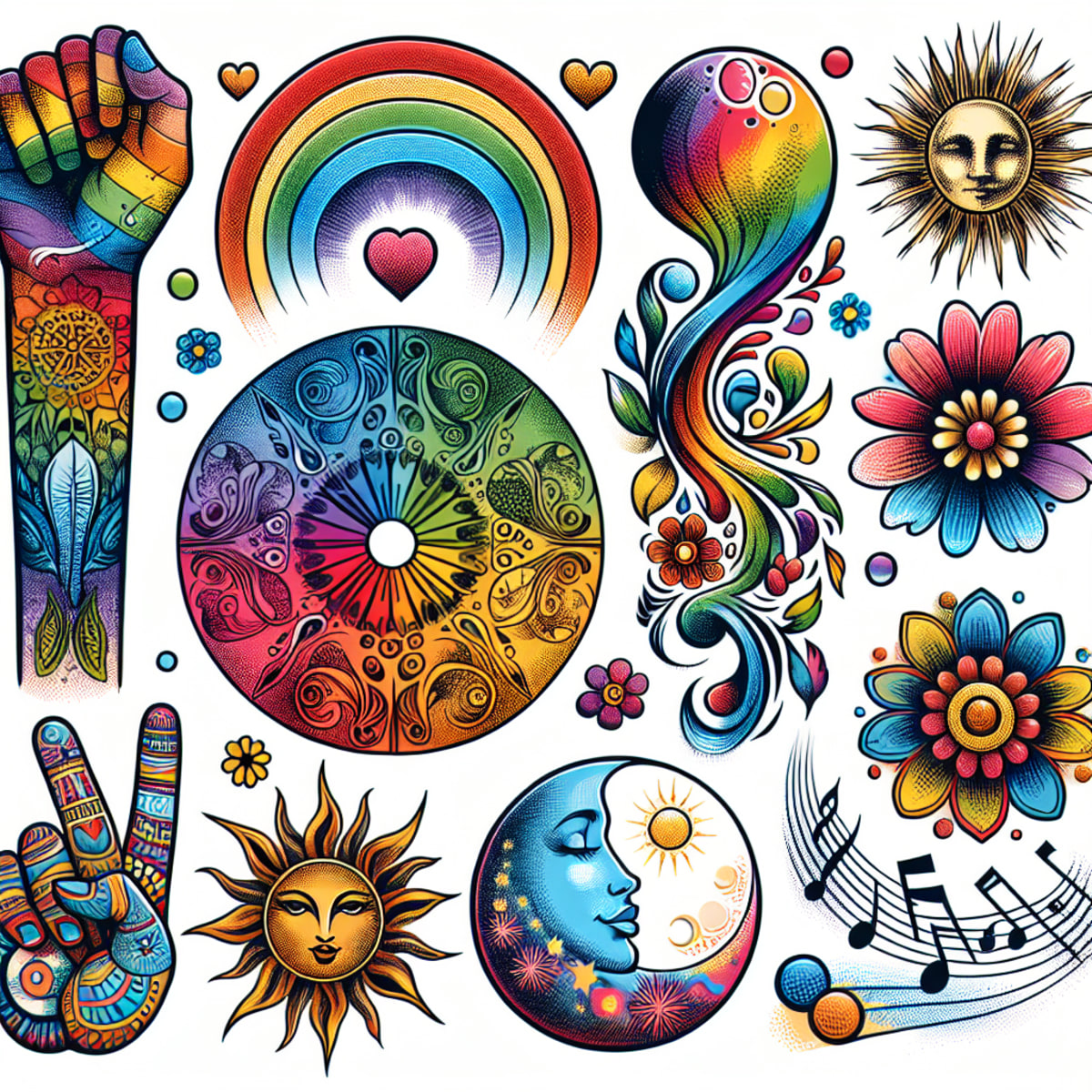 Best Hippie Tattoo Ideas | Vondy