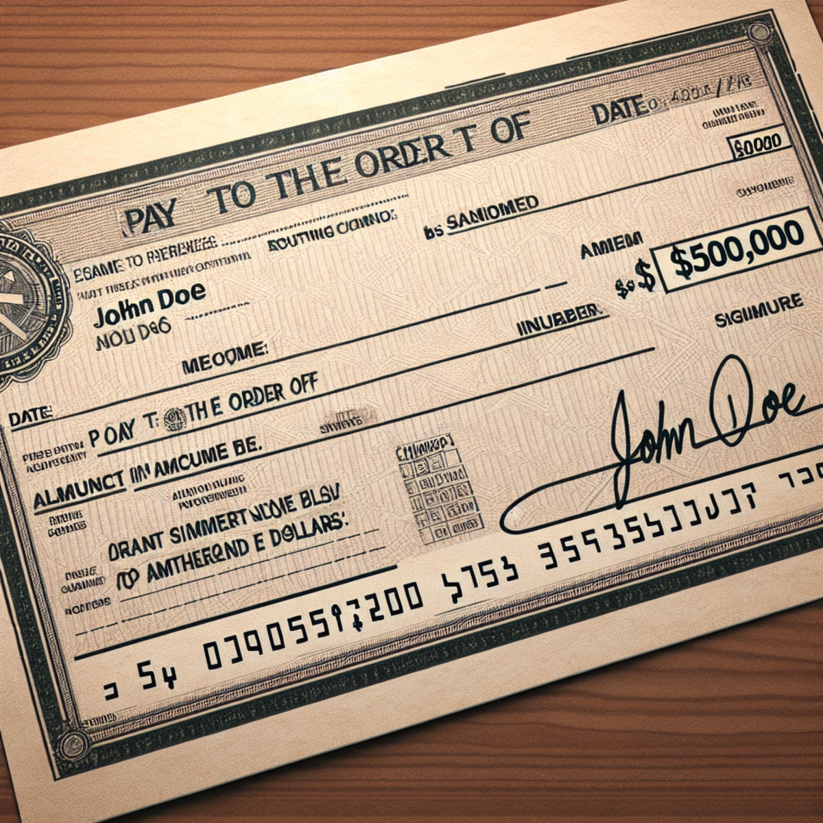 How To Write A Check For 3000 Dollars | Vondy