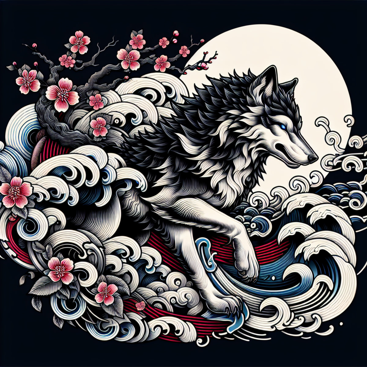 Best Neo-Japanese Rose Tattoo Generator | Vondy