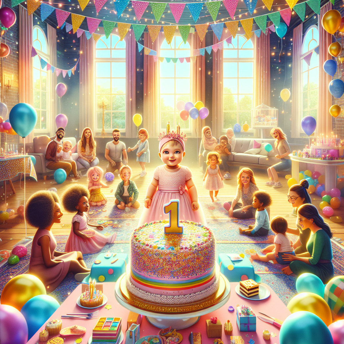 Best Baby Girl 1St Birthday Party Theme Ideas | Vondy