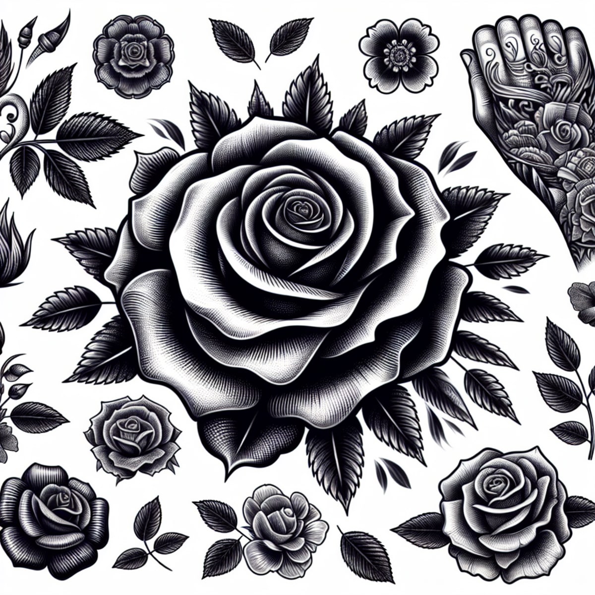 Best Graffiti Compass Tattoo Generator | Vondy