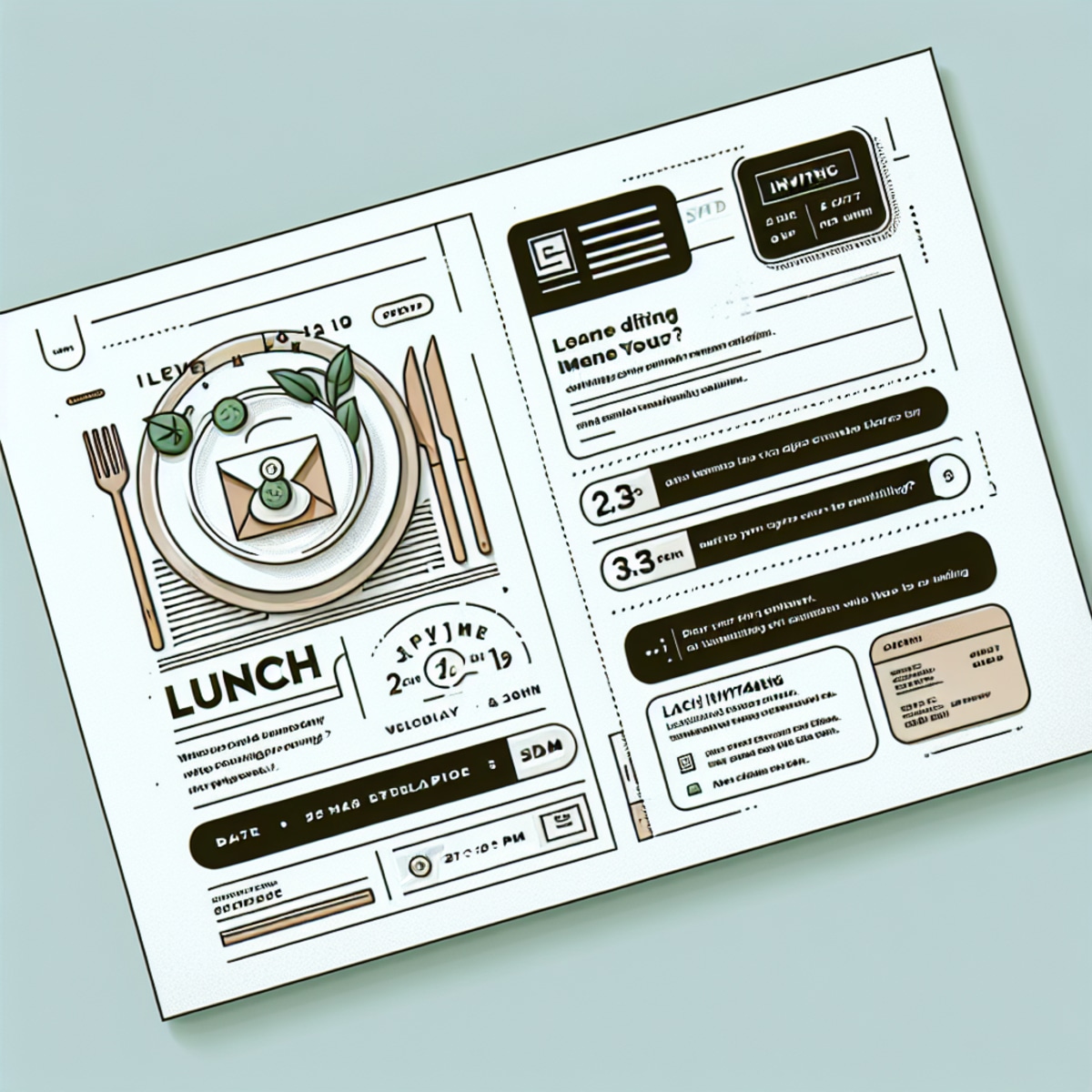 Best Team Lunch Invitation Email Template | Vondy