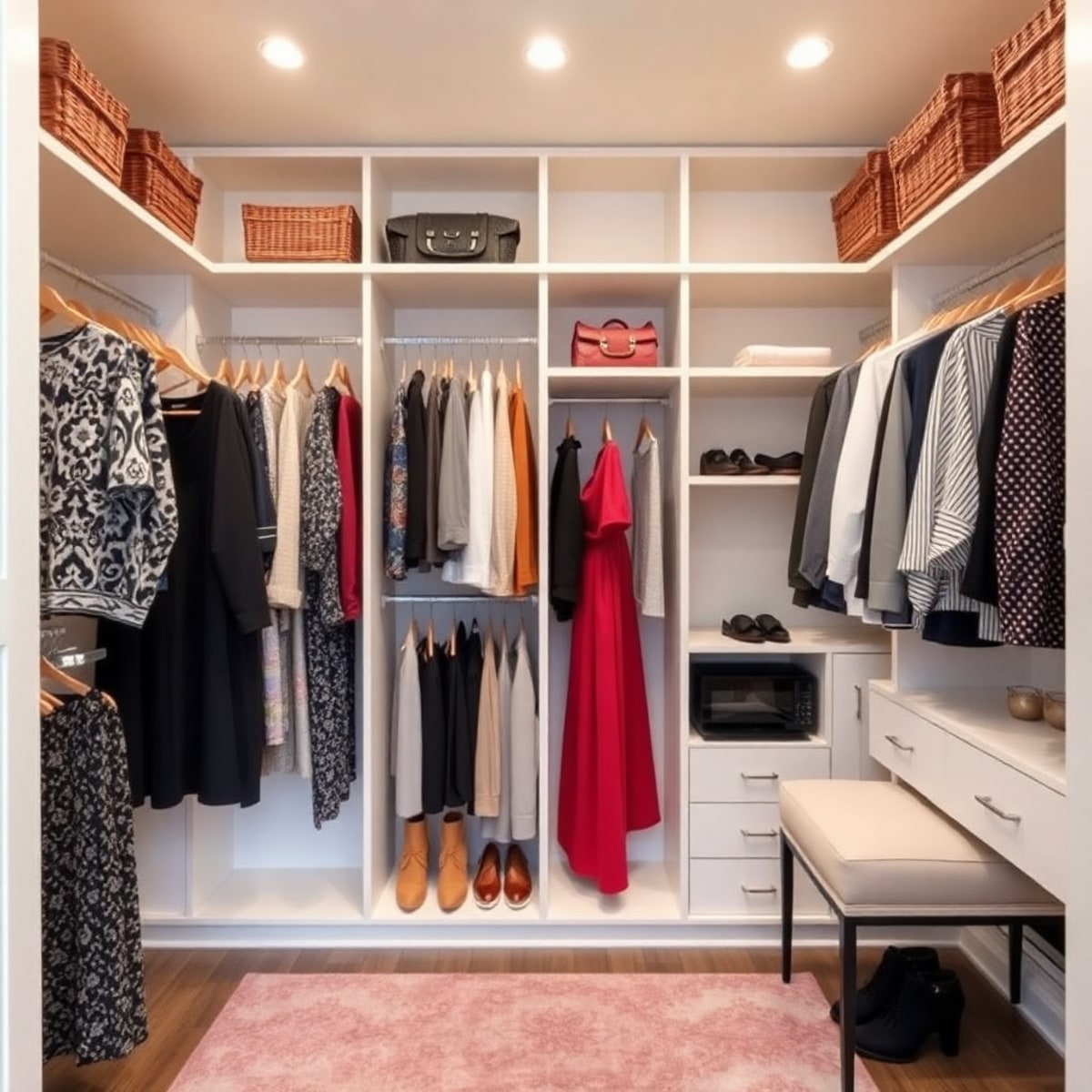 Best Small L Shaped Closet Design Ideas | Vondy