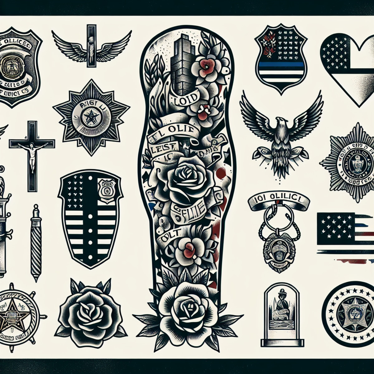 Best Law Enforcement Tattoo Ideas | Vondy
