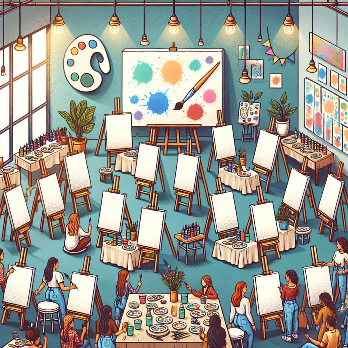 Best Sip And Paint Party Ideas For Adults | Vondy