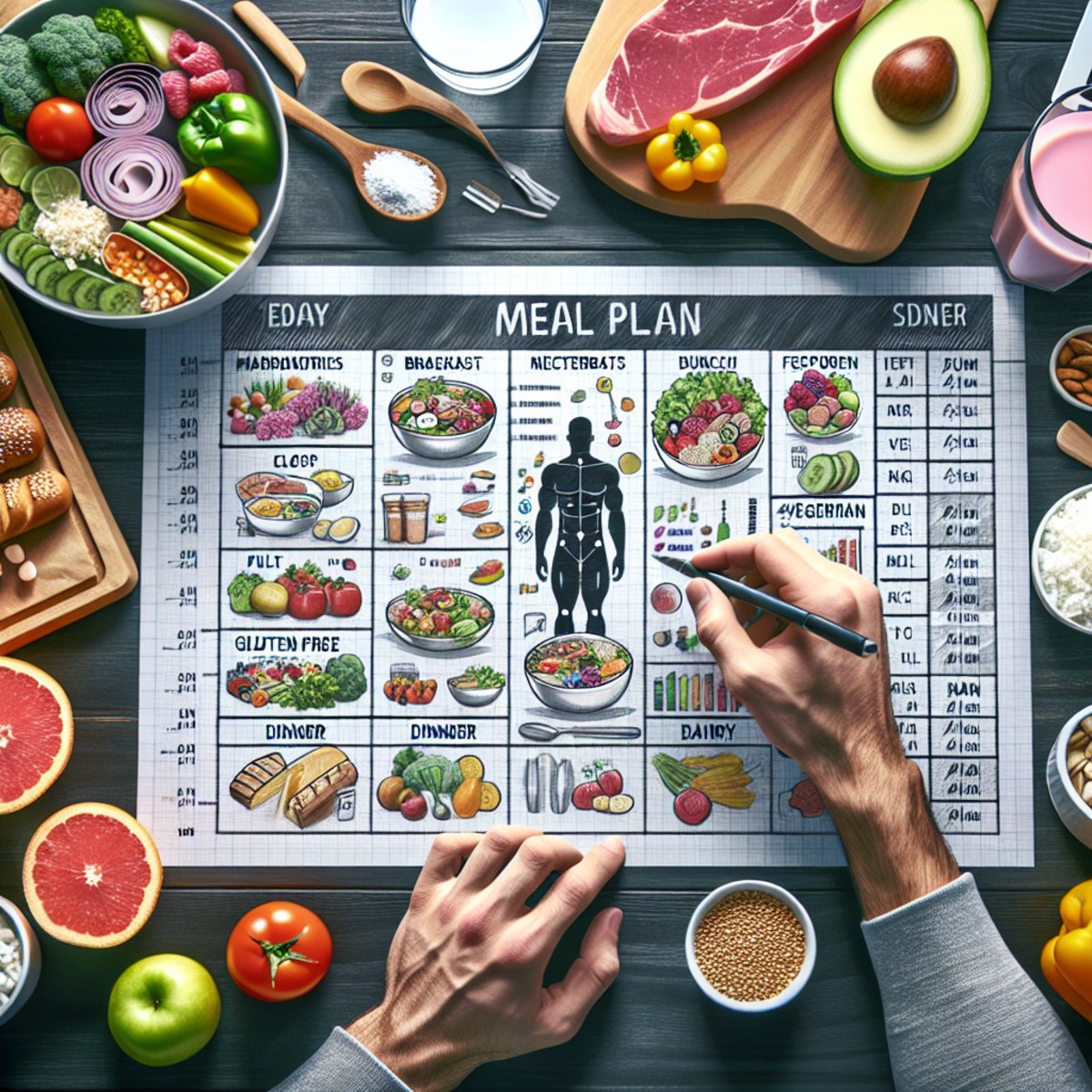 Best Nutrition Excel Meal Plan Generator | Vondy