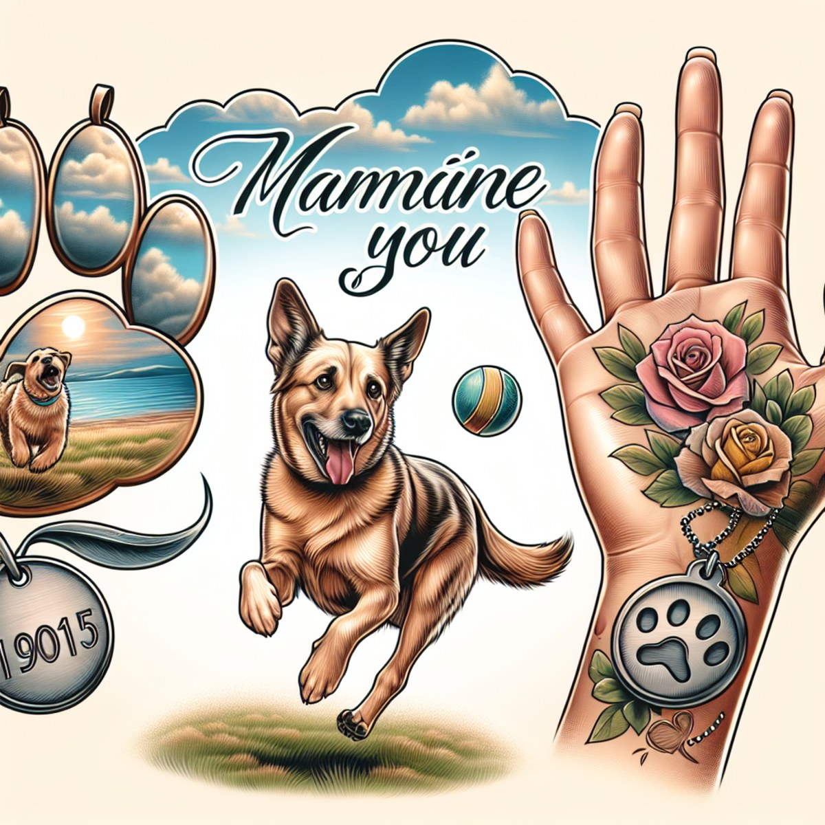 Best Memorial Pet Tattoo Ideas | Vondy