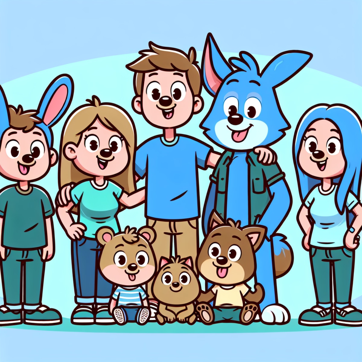 Best Bluey Caricature Generator | Vondy