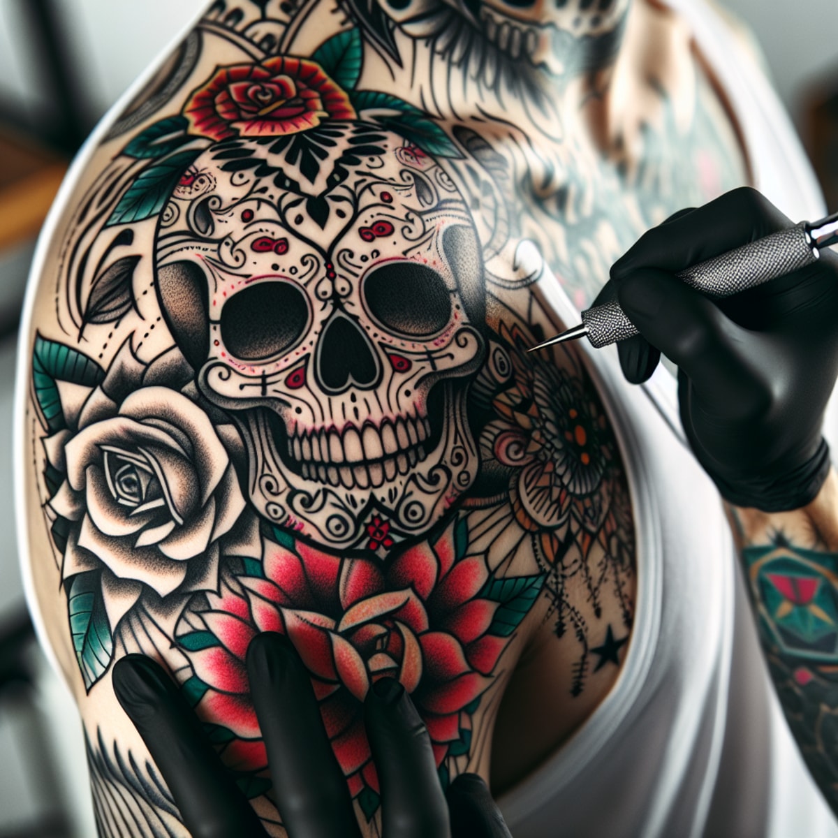 Best Script Skull Tattoo Generator | Vondy