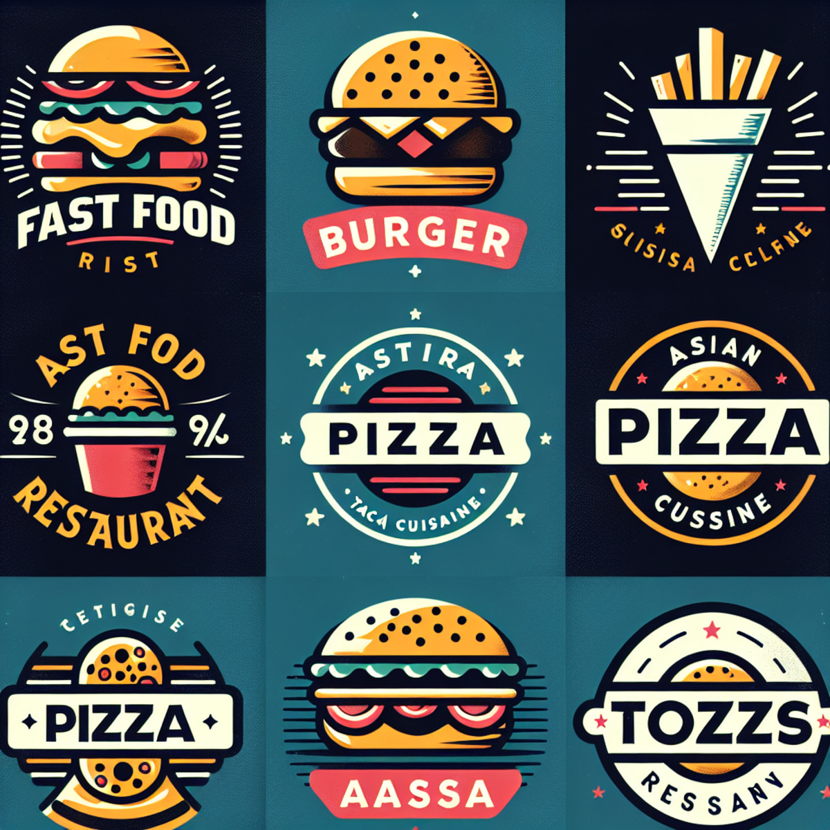 Best Restaurant Logo Ideas Drawing | Vondy