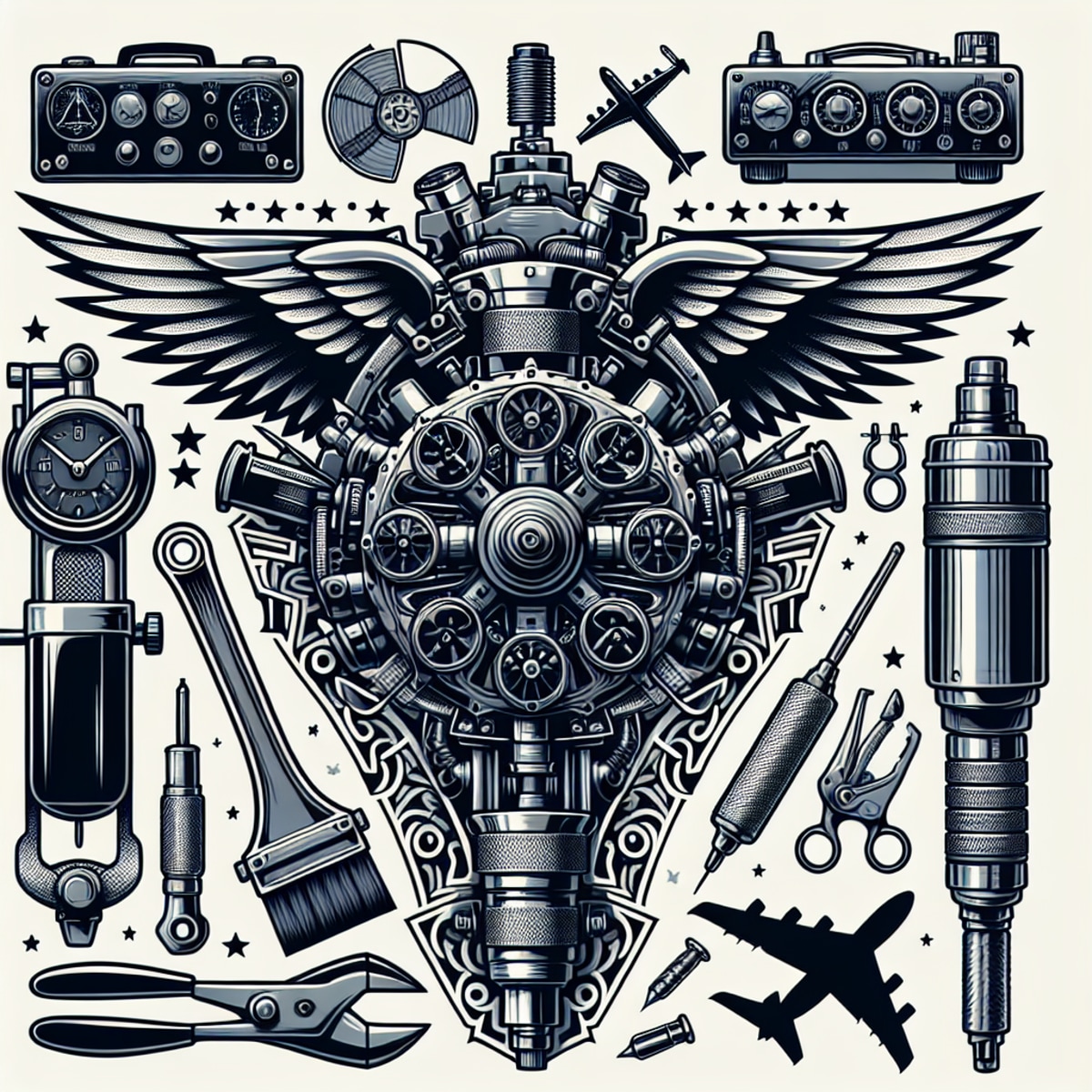 Best Simple Mechanic Tattoo Ideas | Vondy