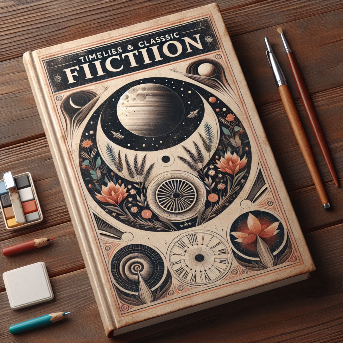 Best Vintage Book Cover Generator | Vondy