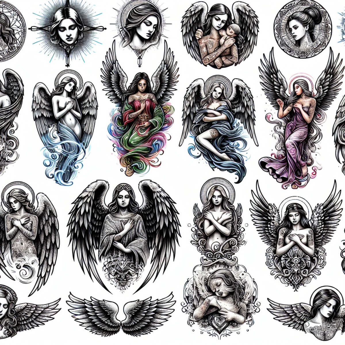 Best Anime Angel Tattoo Generator | Vondy