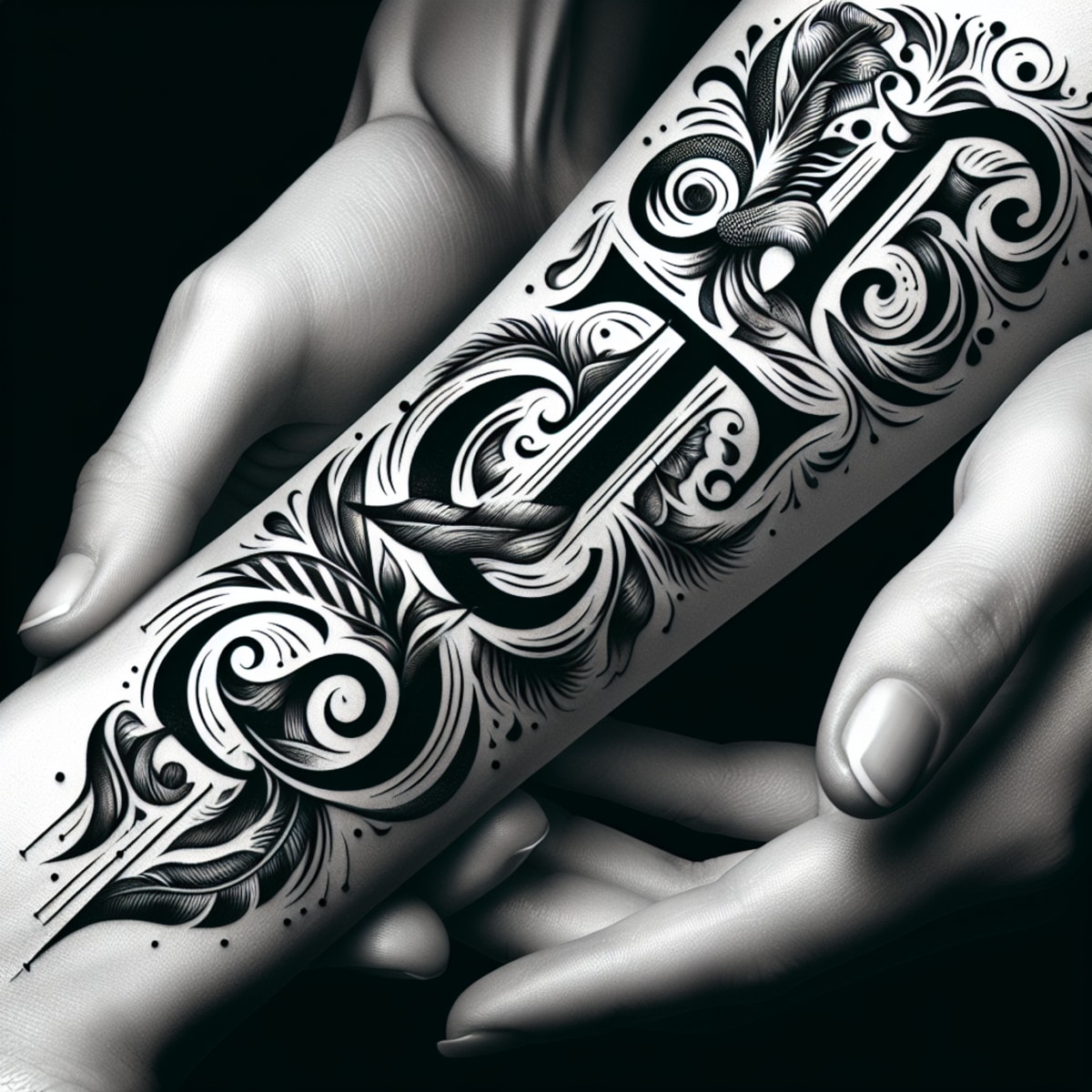 Best Forearm Tattoo Lettering Ideas | Vondy