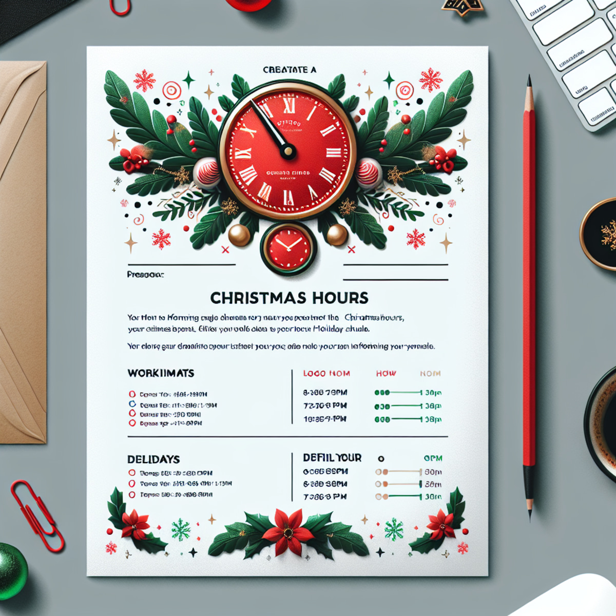 Best Email Office Closing Holiday Template | Vondy