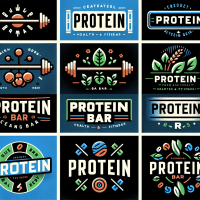 Best Protein Bar Logo Ideas | Vondy