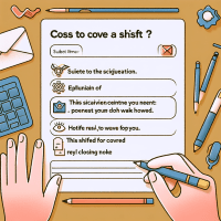 How To Ask Someone To Cover Your Shift Email Template | Vondy