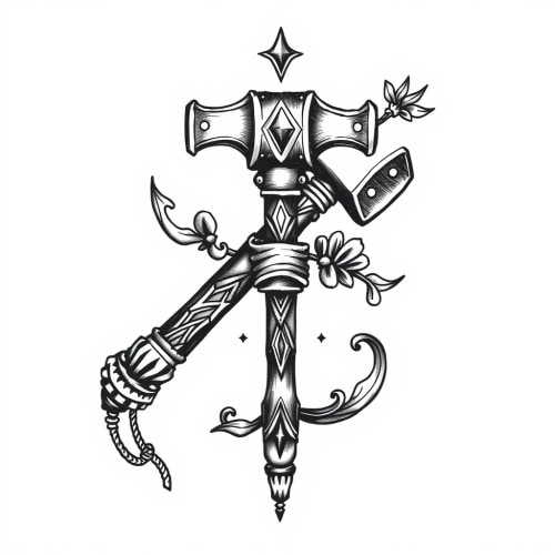 Best Hammer Tattoo Ideas | Vondy