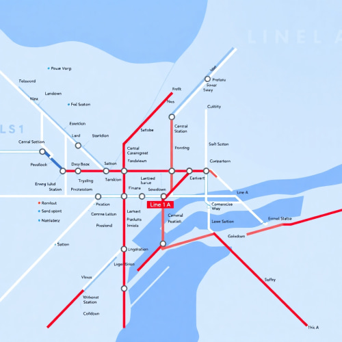 Best Subway Map Illustration Generator | Vondy