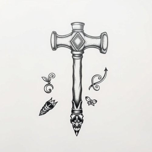 Best Hammer Tattoo Ideas | Vondy