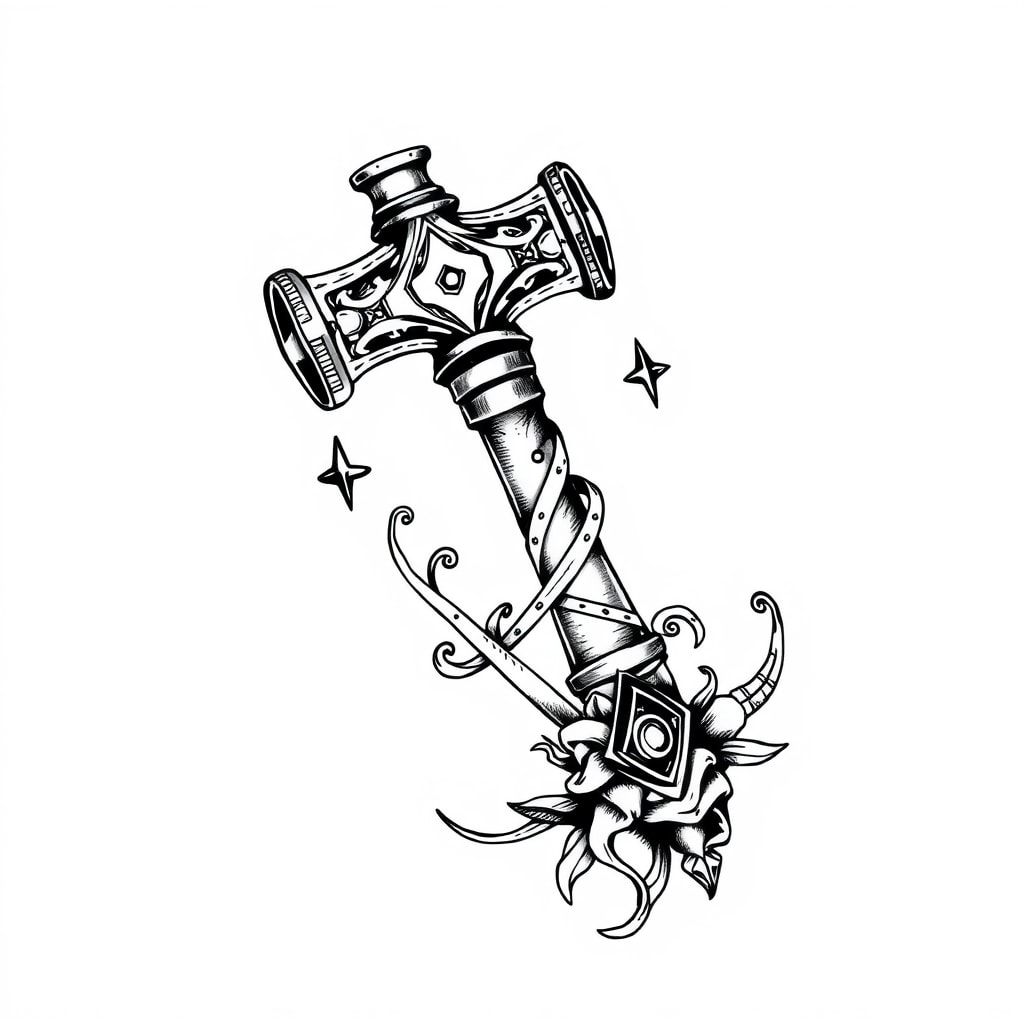 Best Hammer Tattoo Ideas | Vondy