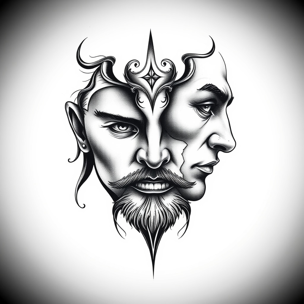 Best Two Faced Tattoo Ideas | Vondy