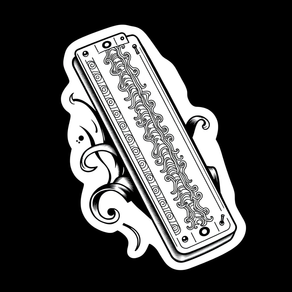 Best Harmonica Tattoo Ideas | Vondy