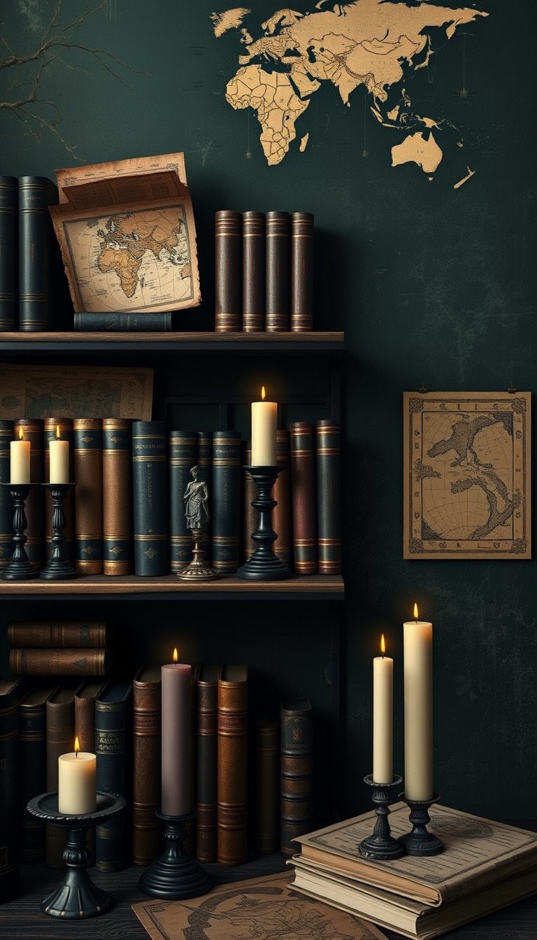 Best Dark Academia Peel And Stick Wallpaper Generator | Vondy