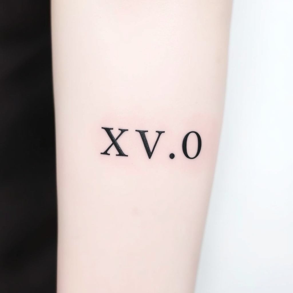 Best Roman Numerals Tattoo Ideas | Vondy