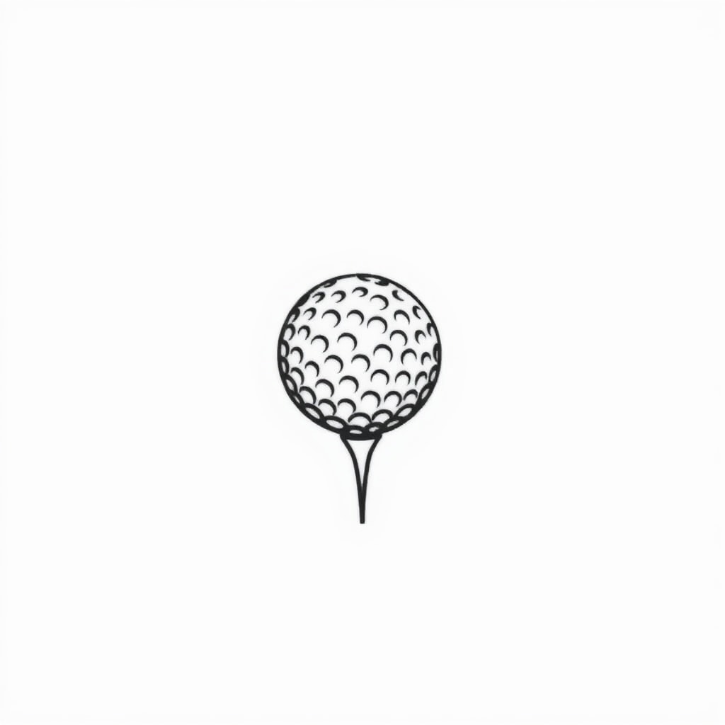 Best Simple Golf Tattoo Ideas | Vondy