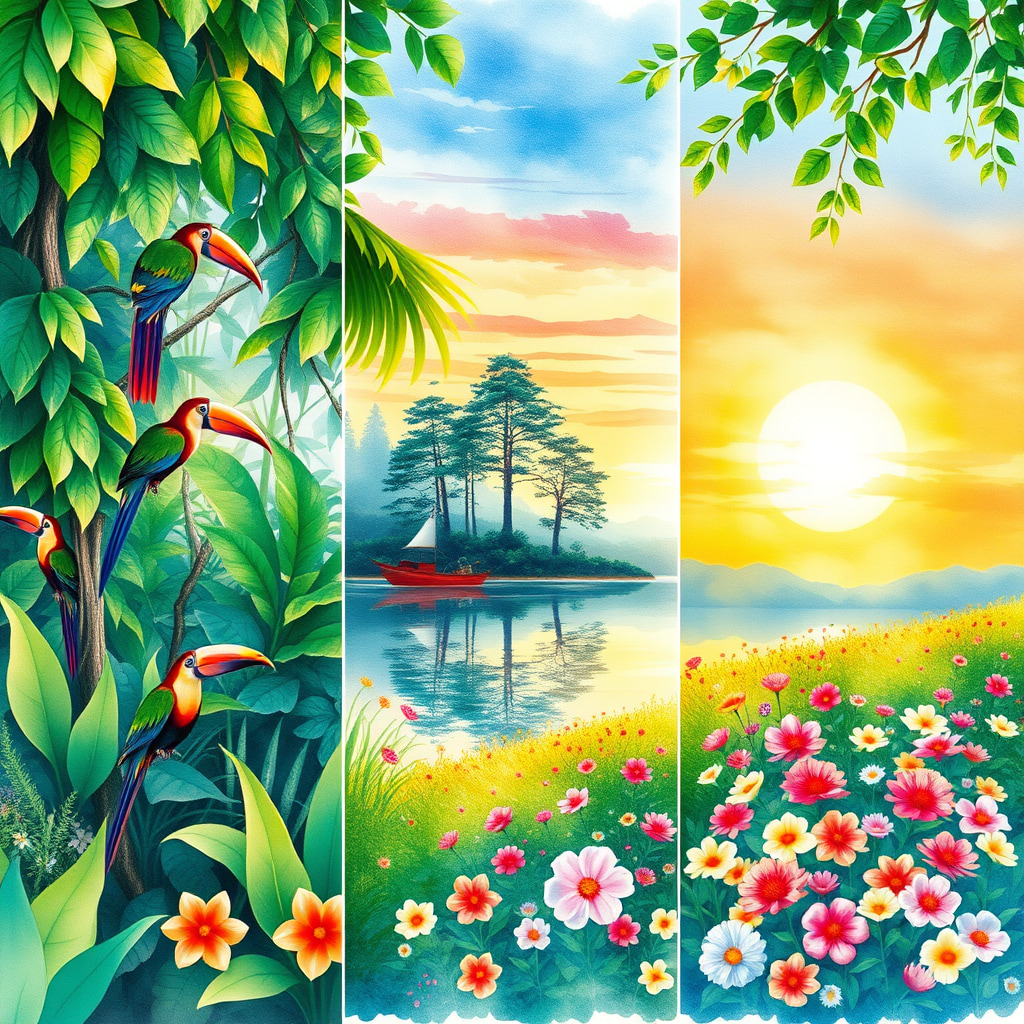 Best Triptych Drawing Ideas | Vondy