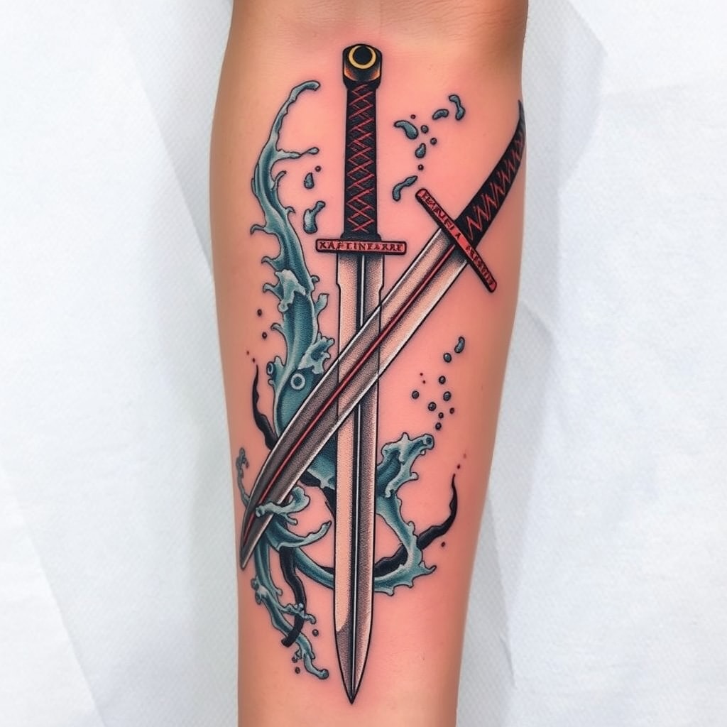 Best Demon Slayer Sword Tattoo Ideas | Vondy