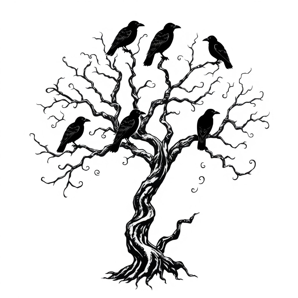 Best Gothic Tree Tattoo Generator | Vondy