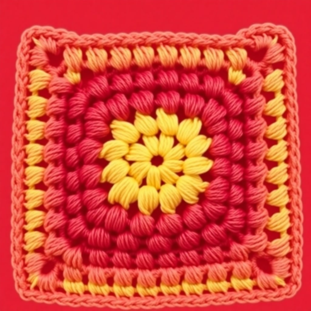 Best Solid Granny Square Pattern Generator | Vondy