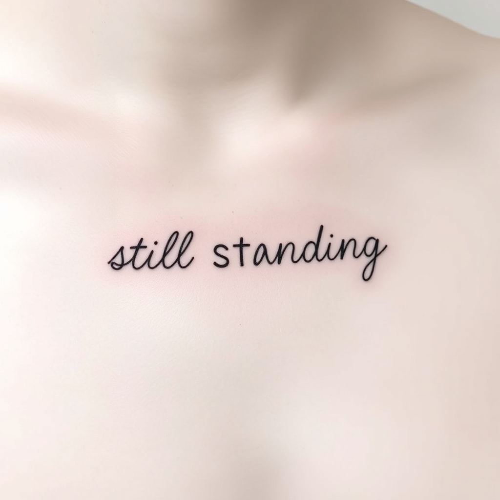 Best Chest Tattoo Lettering Ideas | Vondy