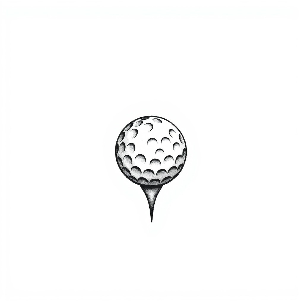 Best Simple Golf Tattoo Ideas | Vondy