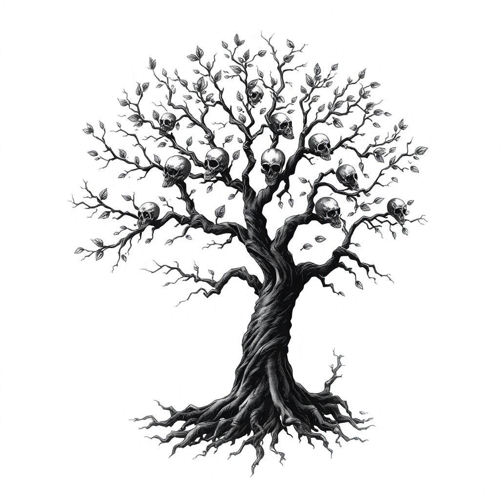 Best Gothic Tree Tattoo Generator | Vondy