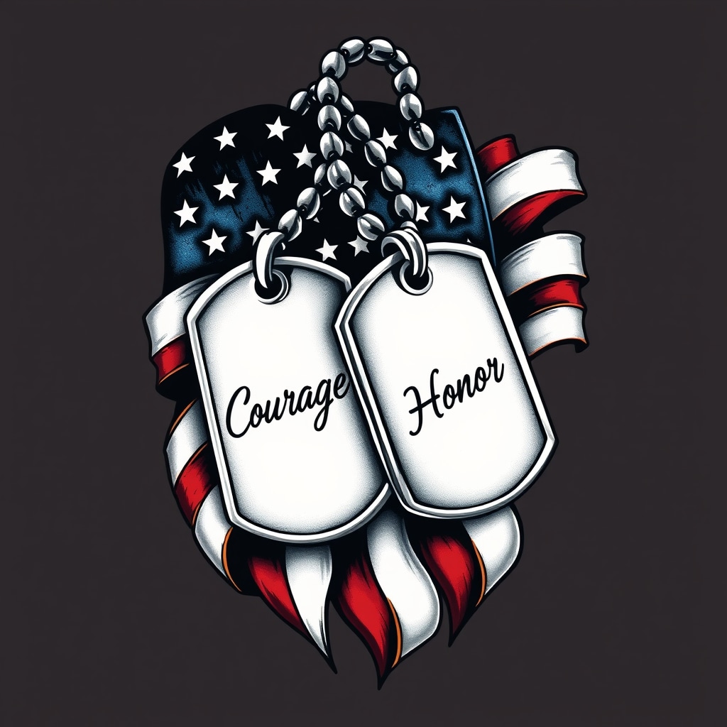 Best Dog Tag Tattoo Ideas | Vondy