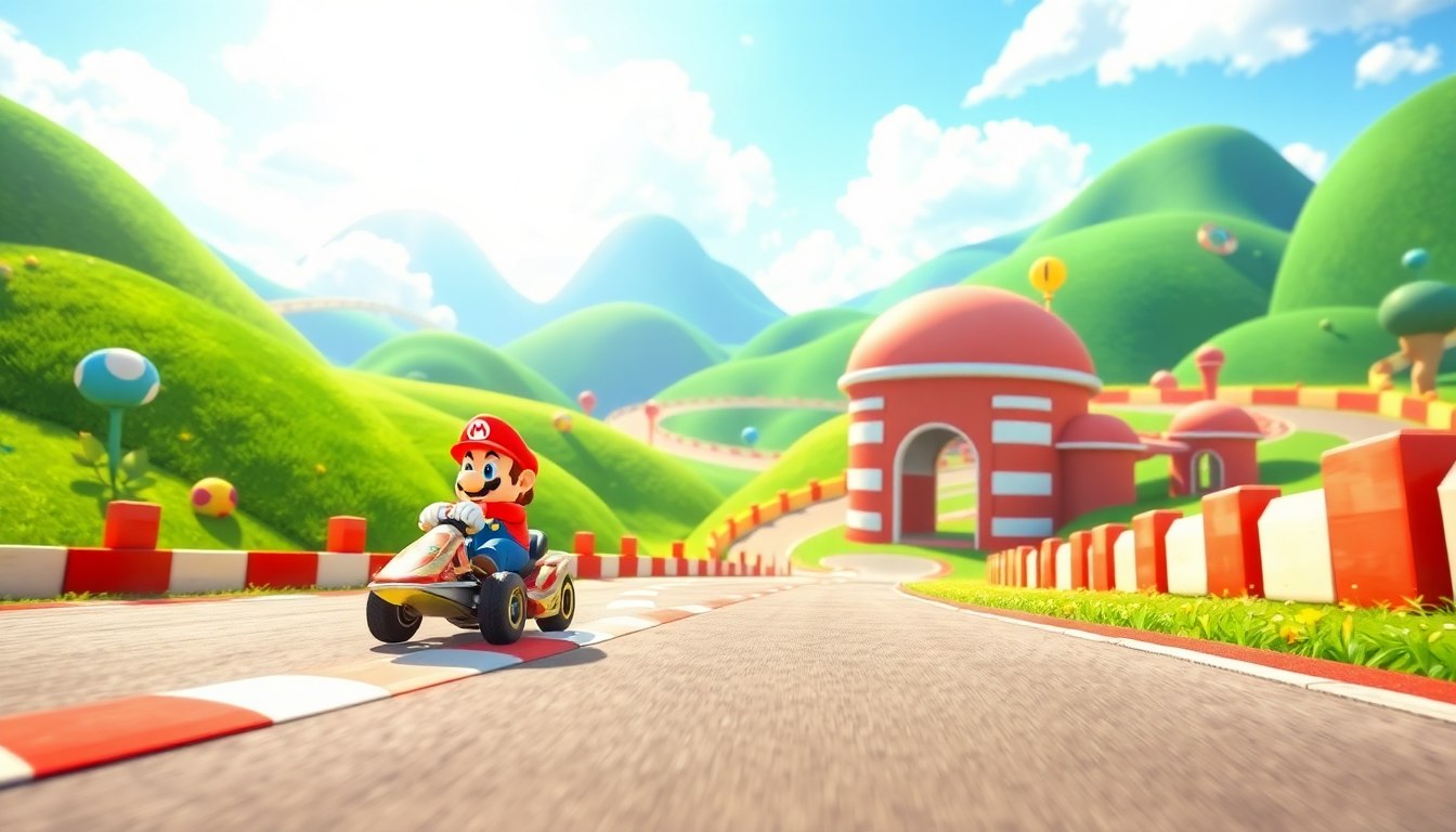 Best Mario Kart Background | Vondy