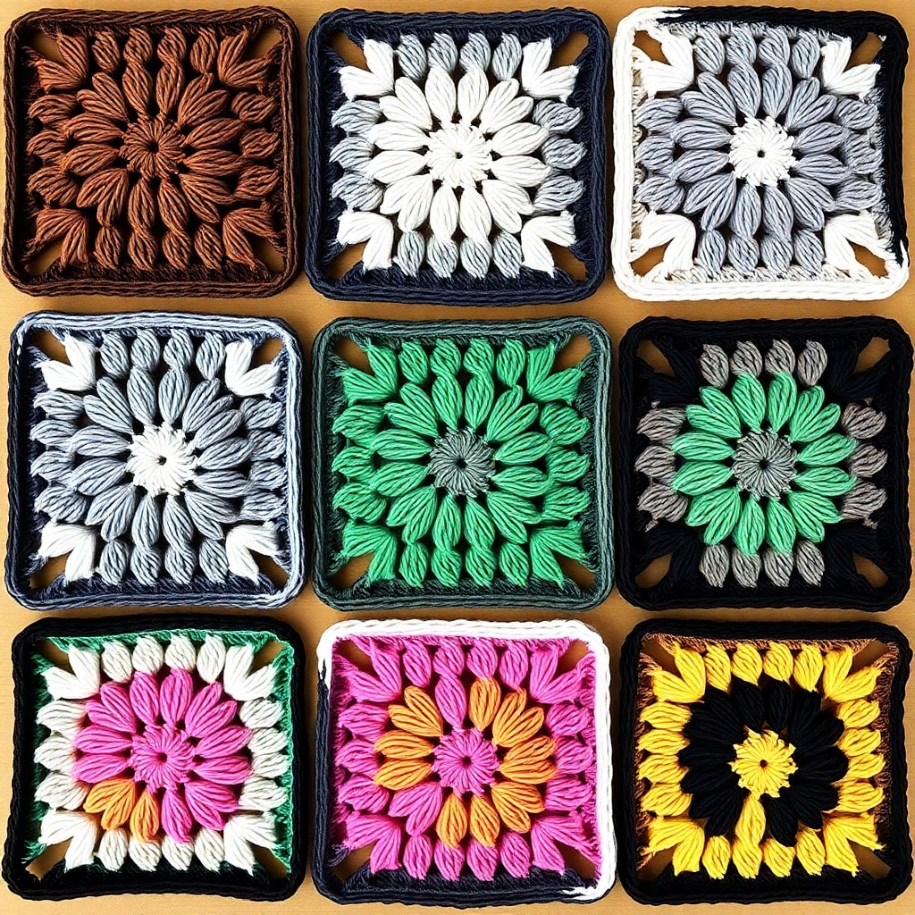 Best Solid Granny Square Pattern Generator | Vondy