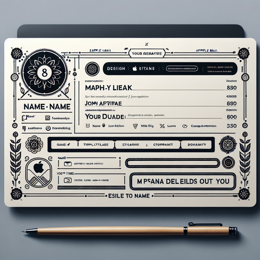 Best Apple Email Signature Template | Vondy