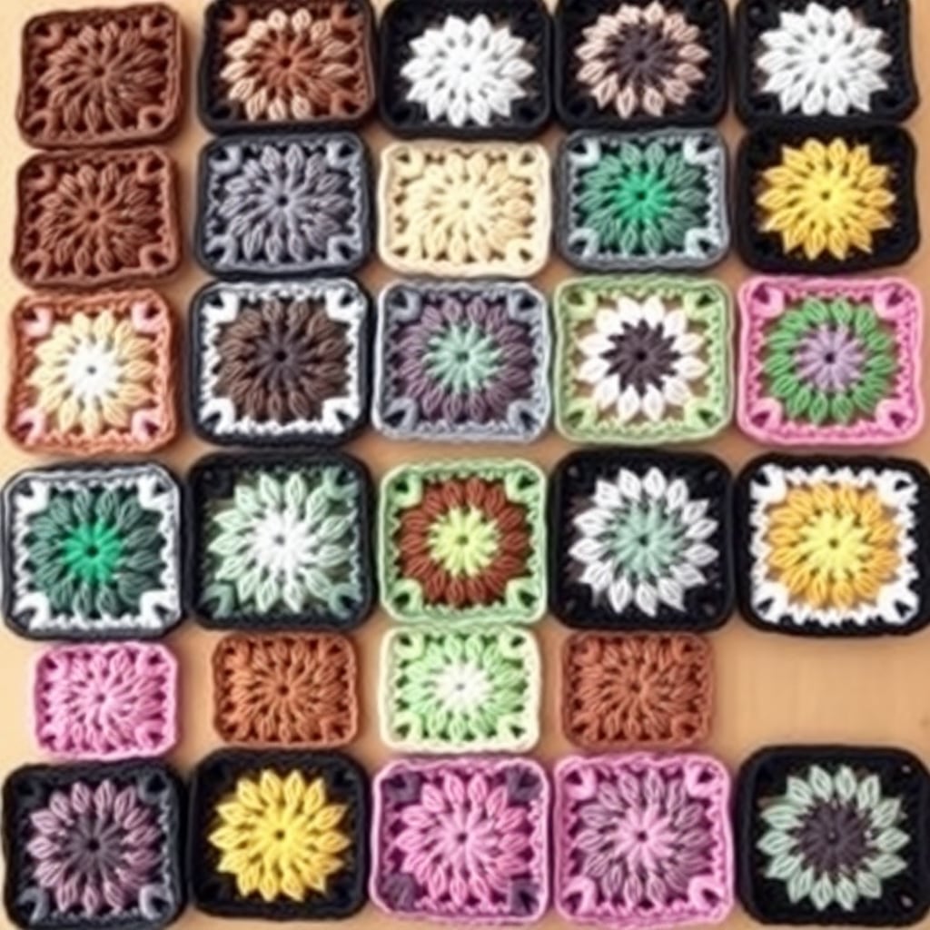 Best Solid Granny Square Pattern Generator | Vondy