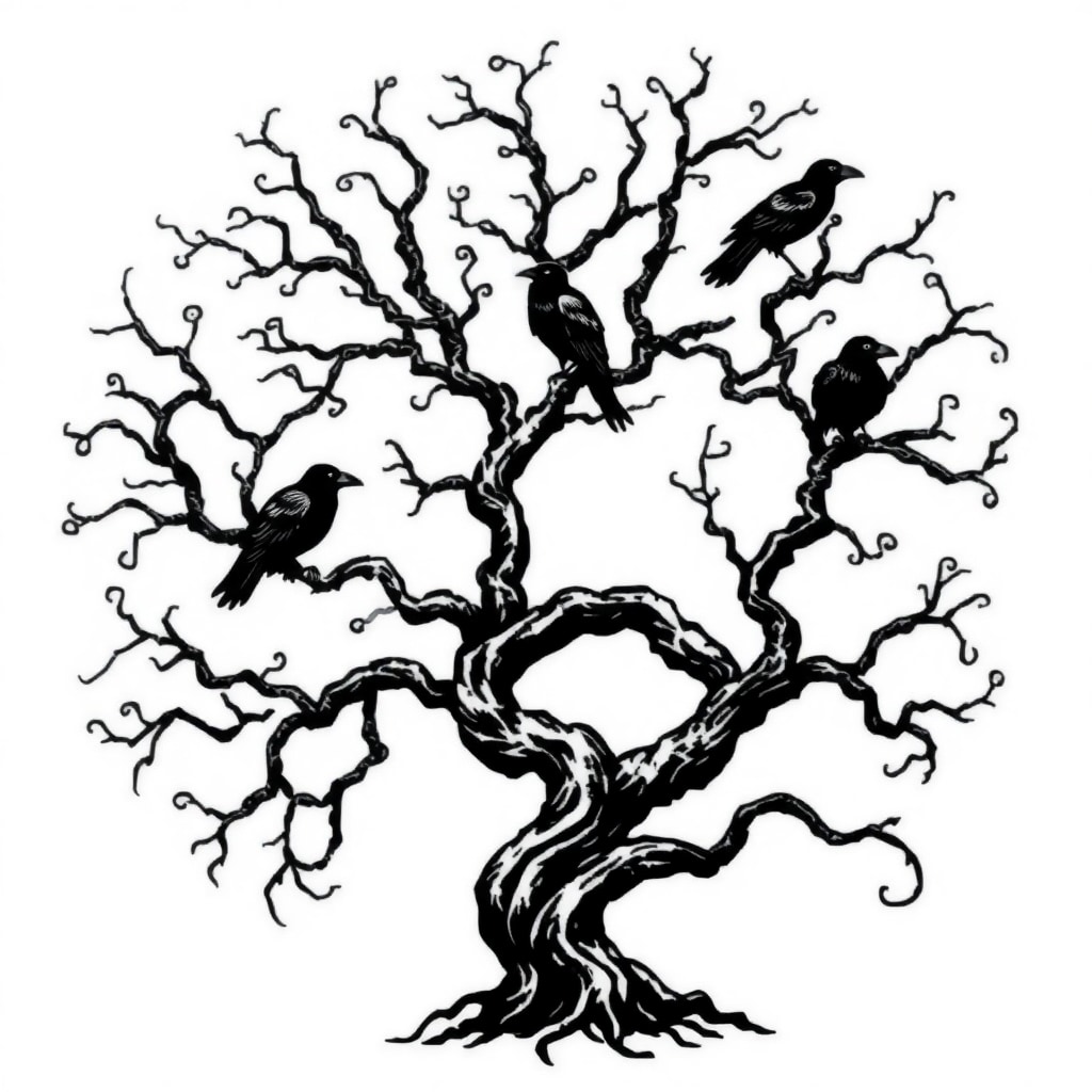Best Gothic Tree Tattoo Generator | Vondy