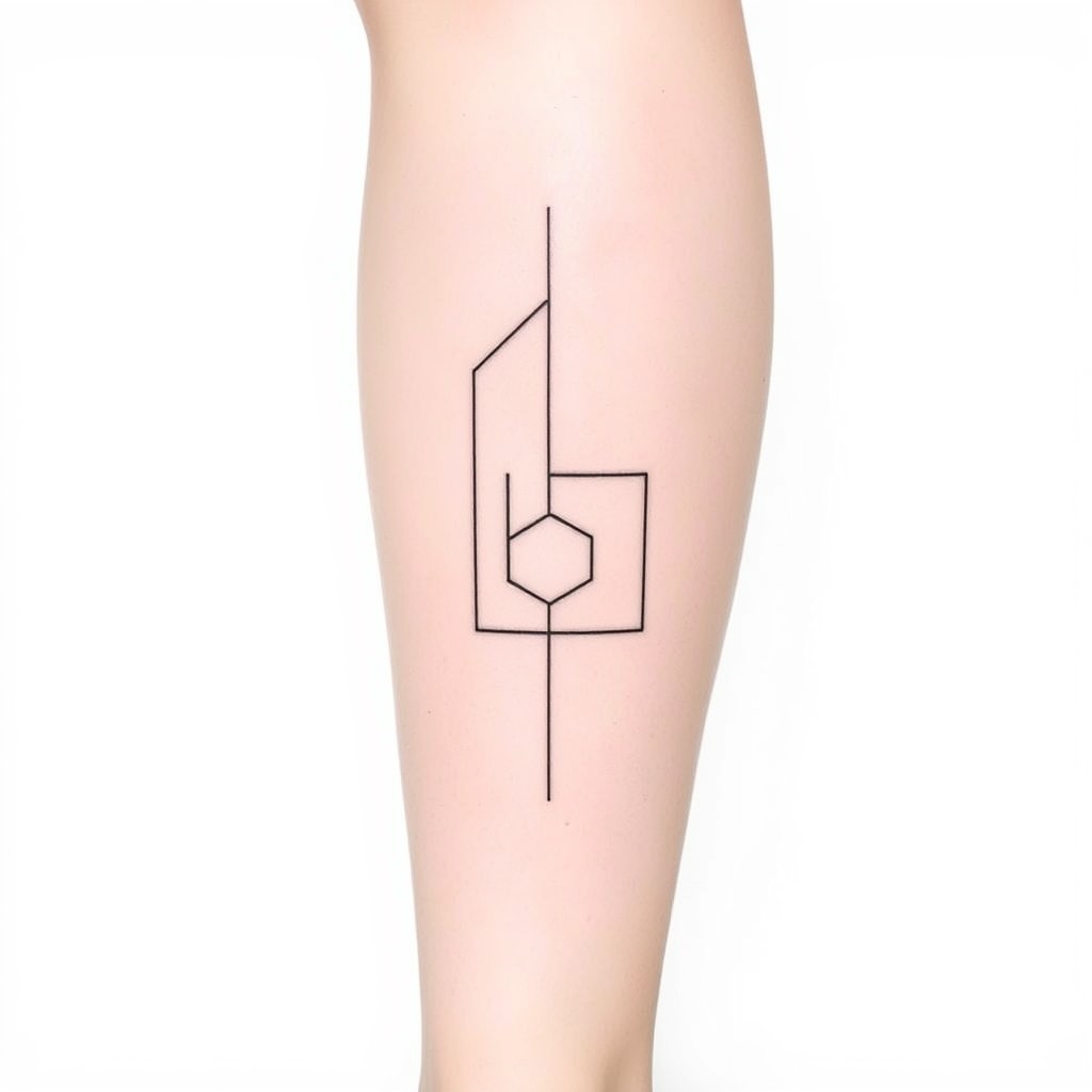 Best Simple Leg Tattoo Ideas For Men | Vondy