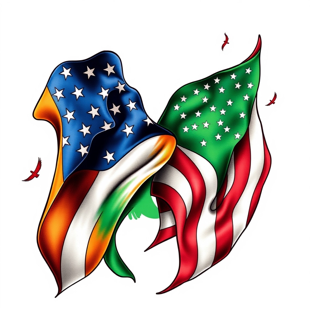 Best Irish Flag Tattoo Ideas | Vondy